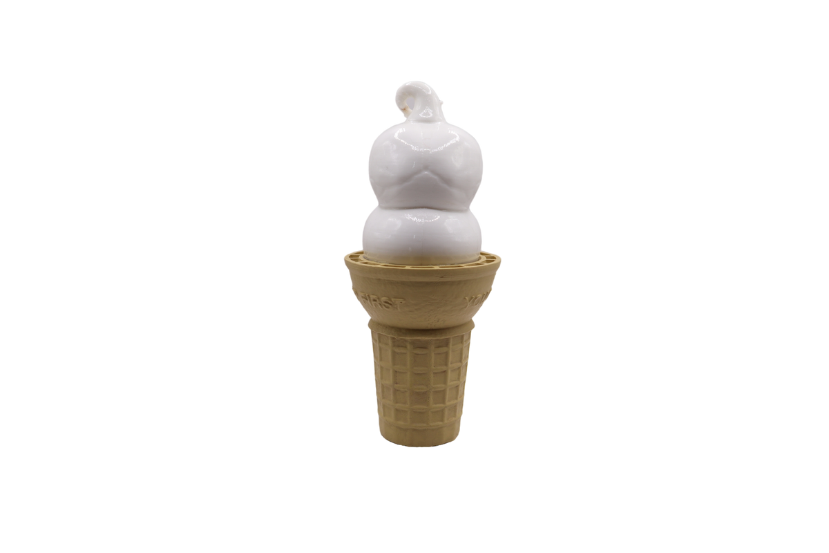 short undipped unbitten cone figurine – Sophie G Stark